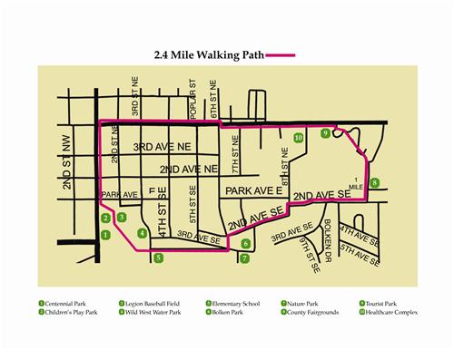 Watford City Walking Path